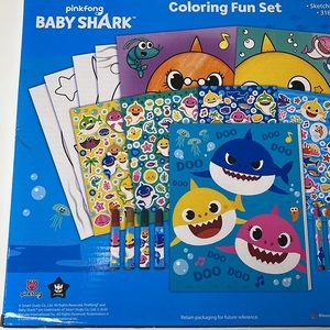 Nickelodeon | Toys | Baby Shark Coloring Fun Set | Poshmark